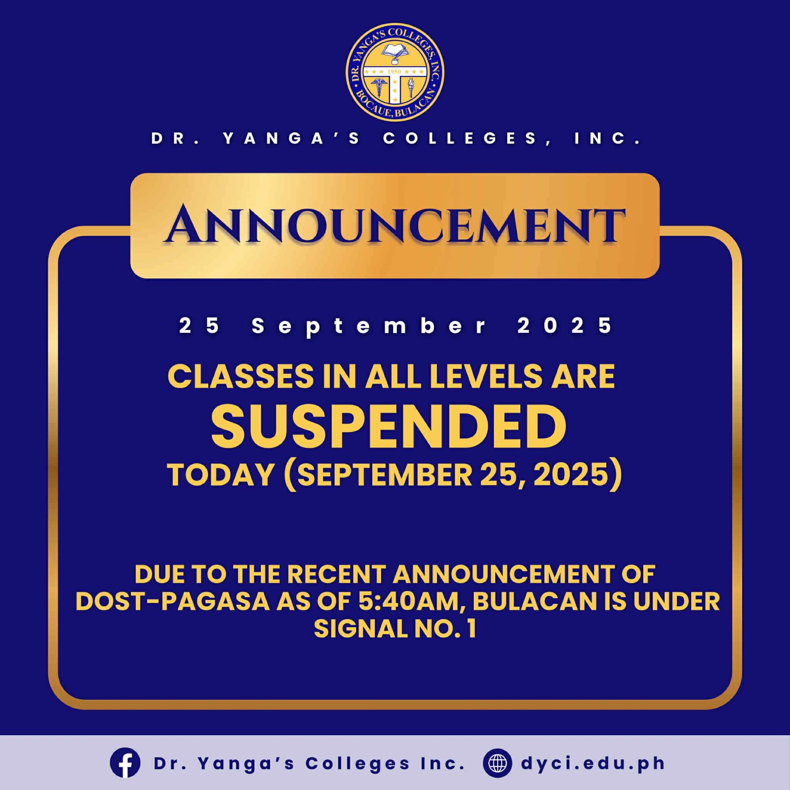 Dr. Yanga’s Colleges, Inc. | DYCI Official Website