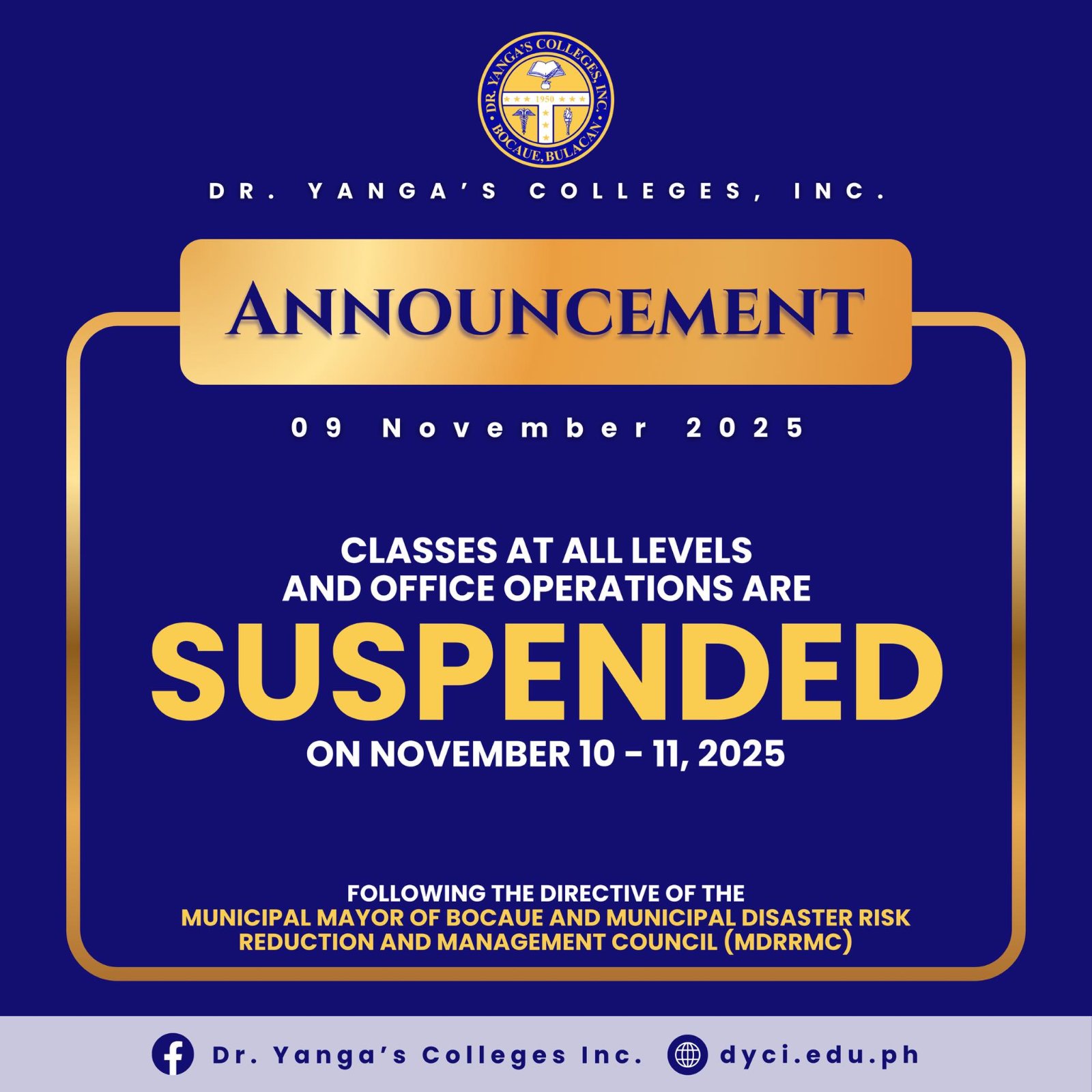 Dr. Yanga’s Colleges, Inc. | DYCI Official Website